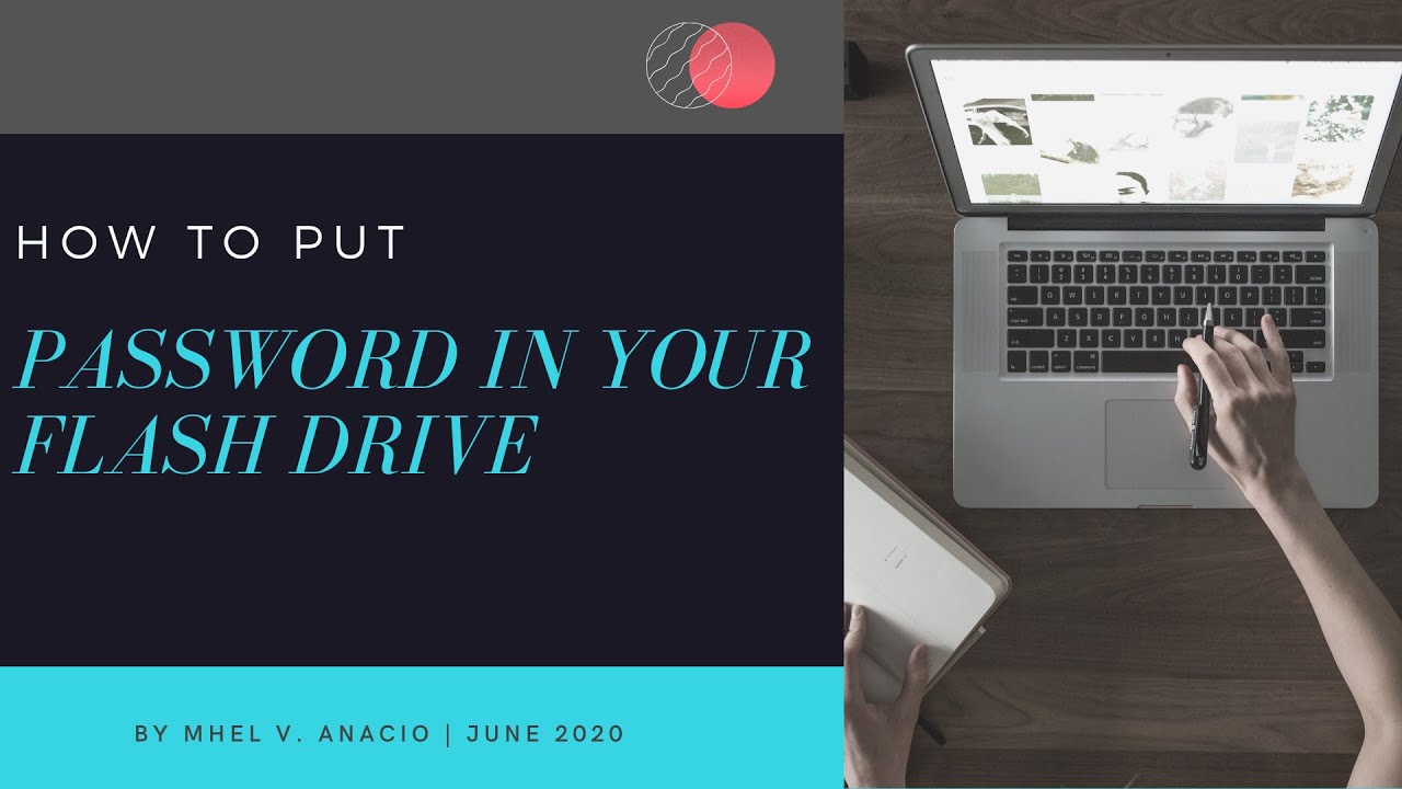 How to put Password Security in Flash Drive - YouTube