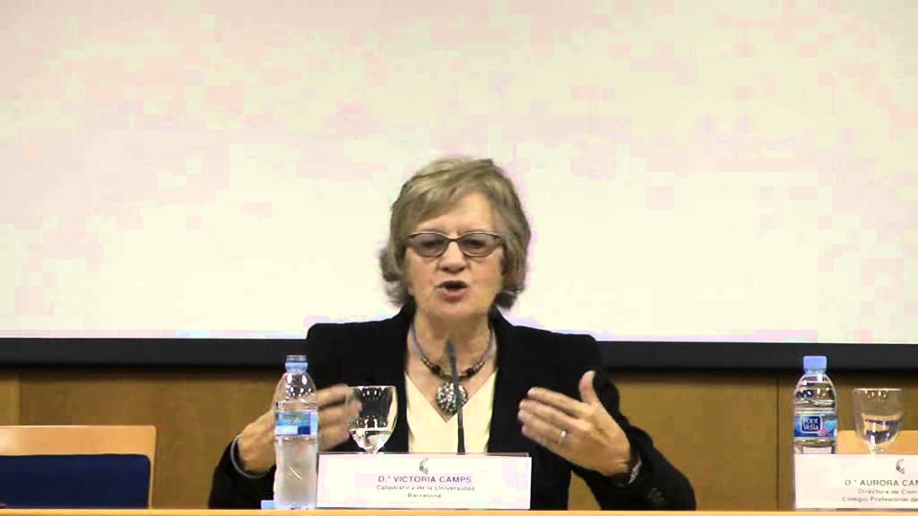 Victoria Camps imparte la conferencia "El valor de la docencia" - YouTube