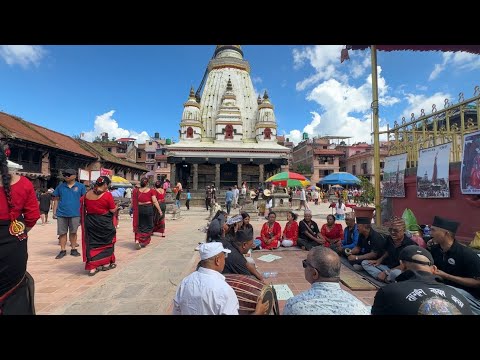 Yanla paru at Bungamati #cultureofkirtipur #newaculture #paru #kirtipur 