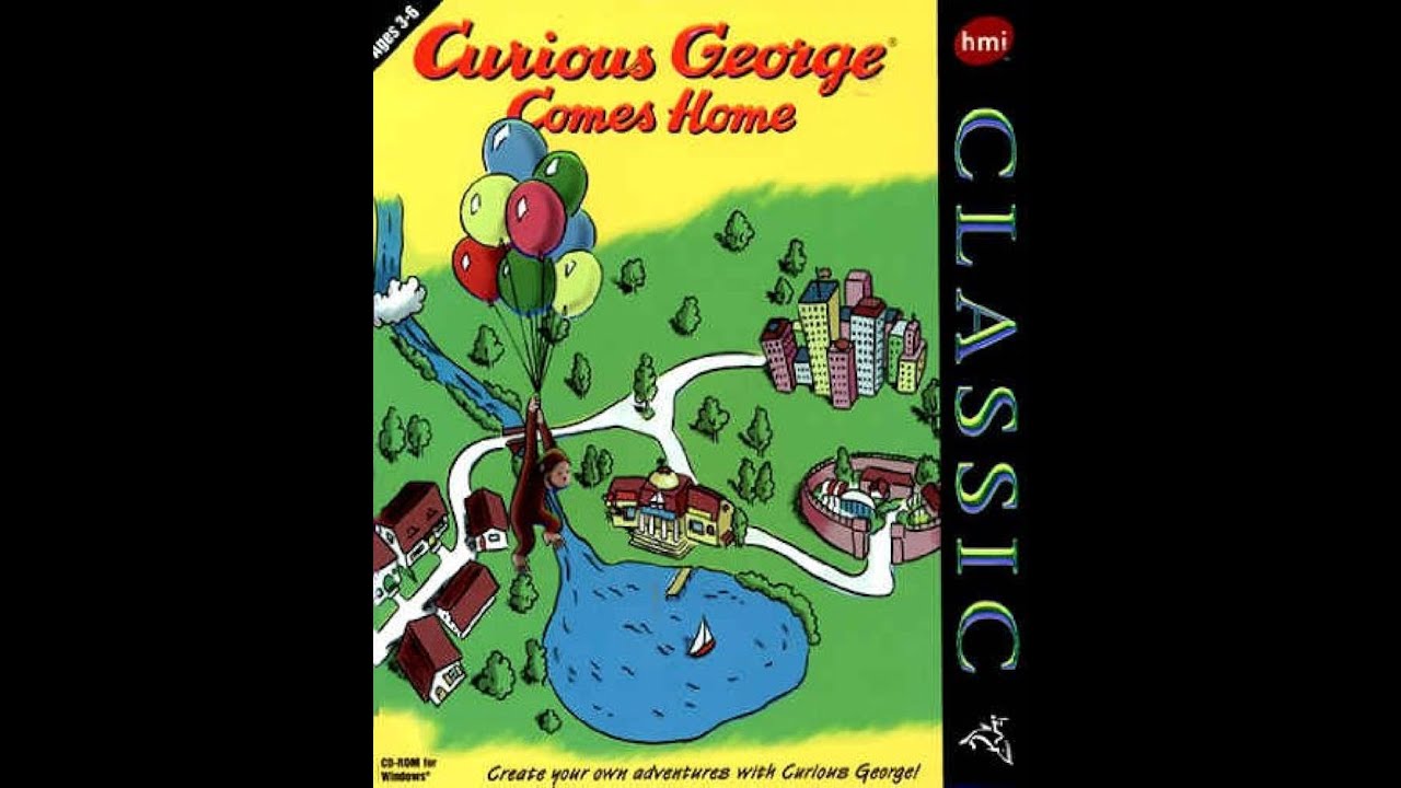 Opening To Curious George Comes Home 1996 PC CD-Rom - YouTube