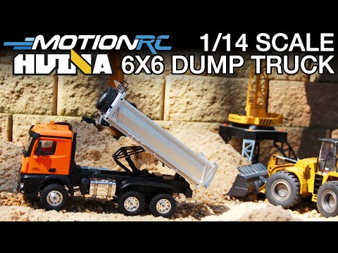 Luxury Huina 1/14 Scale Metal 6x6 Dump Truck Overview | Motion RC