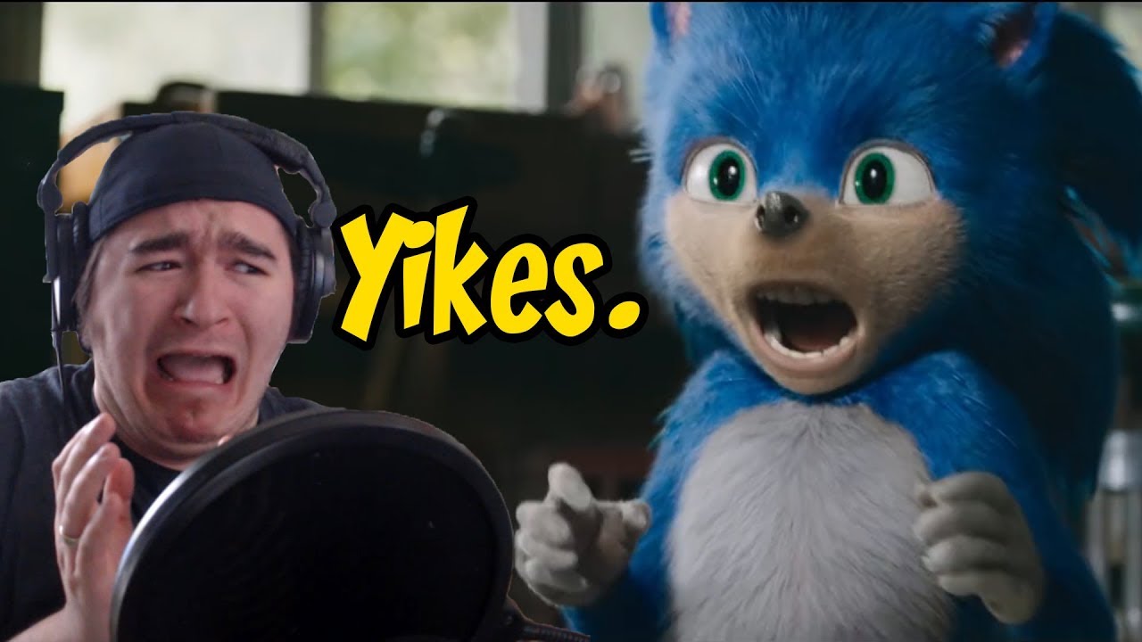 Sonic The Hedgehog Live Action Trailer Reaction - Big Yikes. - YouTube