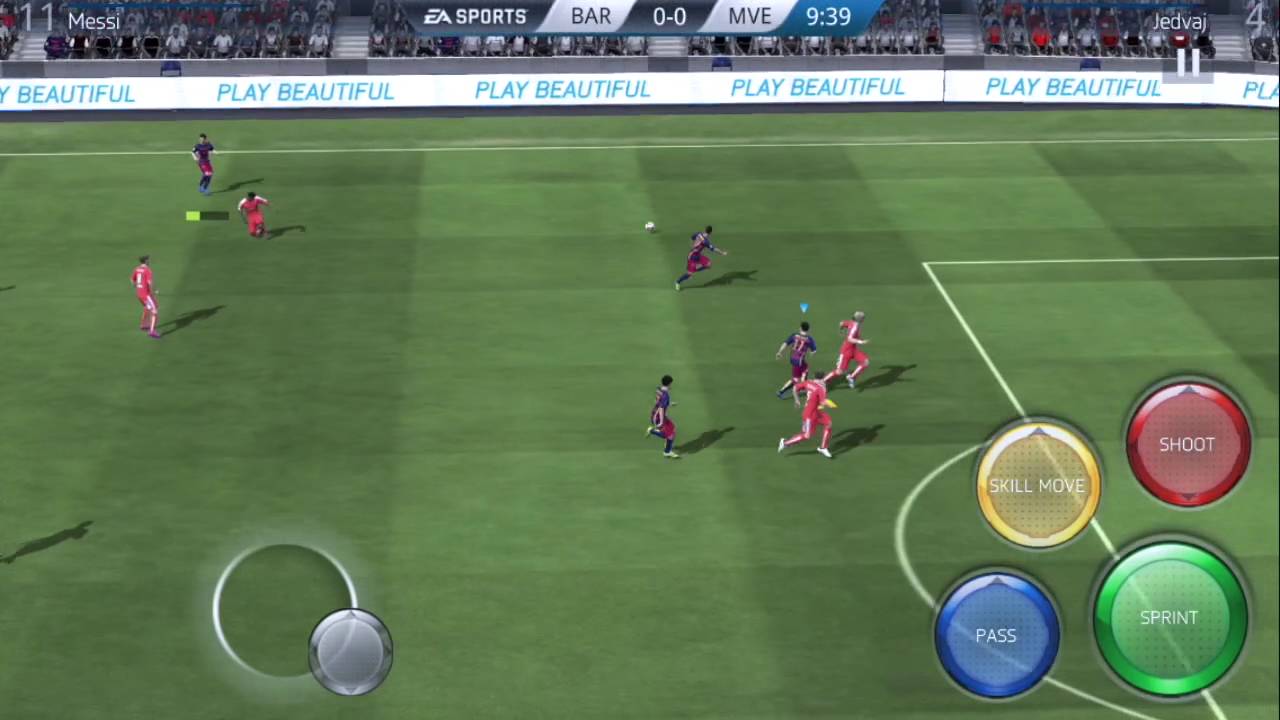 Fifa 16 Mobile Gameplay 1 - YouTube