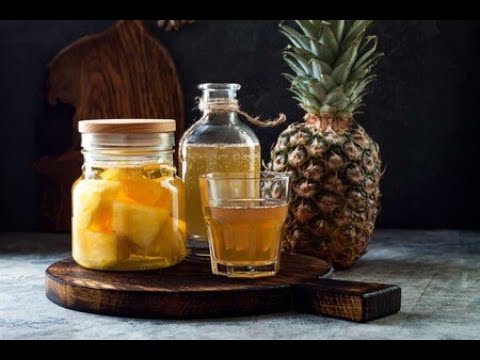 elaboracion de alcohol de piña - YouTube