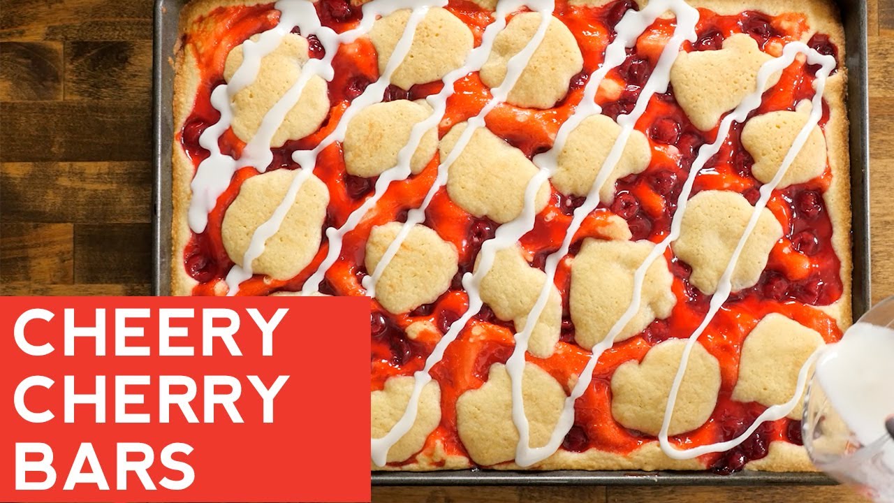 How to Make: Cheery Cherry Bars - YouTube