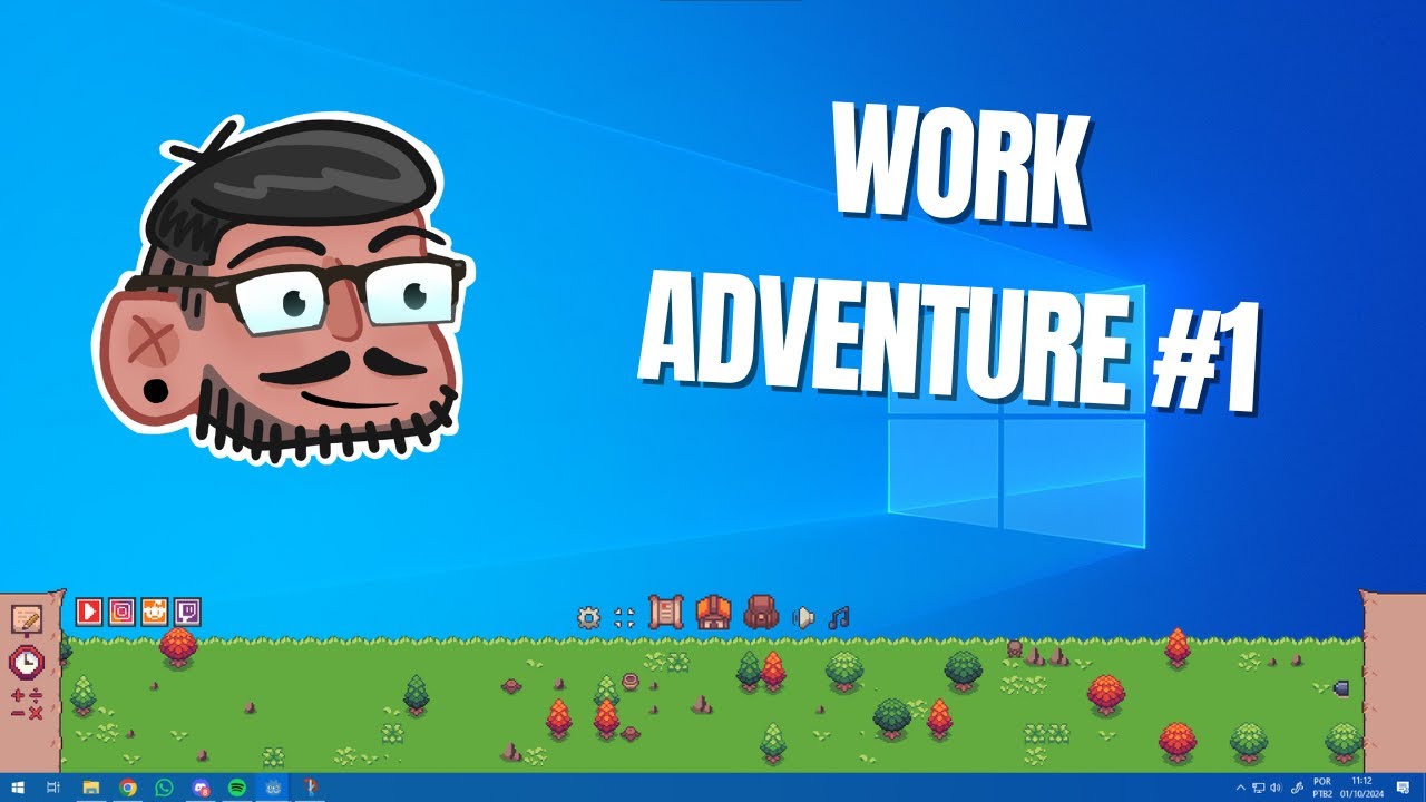 Desenvolvimento do WORK ADVENTURE ao vivo | #1 - YouTube