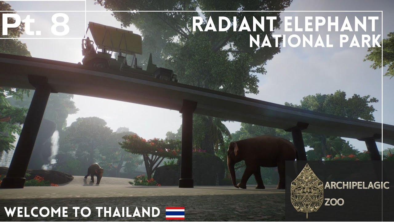 Radiant Elephant National Park🐘│Indian Elephant Habitat│Archipelagic ...
