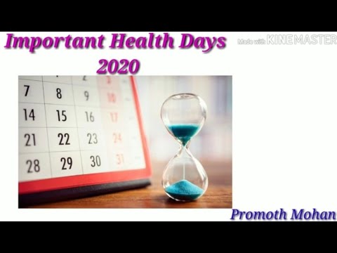 Important Health days 2020, #Mr.Guide 50 - YouTube