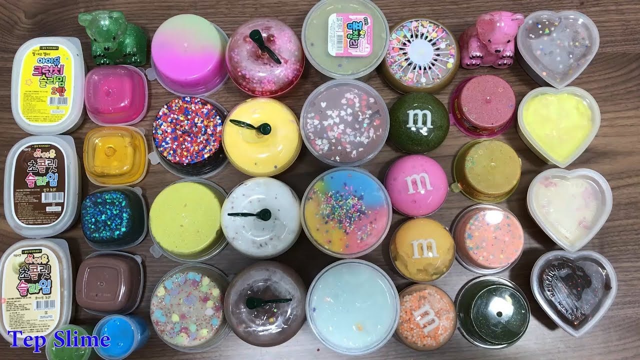 MIXING ALL MY SLIME !! SLIME SMOOTHIE - SATISFYING VIDEOS ! #3 - YouTube