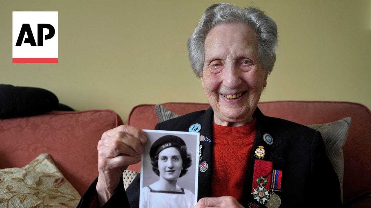 At age 17, Marie Scott provided radio link to D-Day beaches in World ...