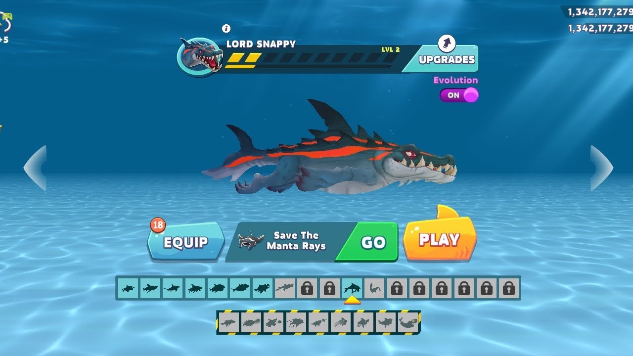 Hungry Shark Evolution Gameplay Score 7 million - (Lord Snappy) #8 ...