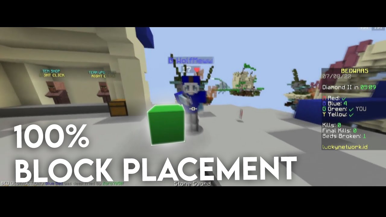 100% Block Placement - YouTube