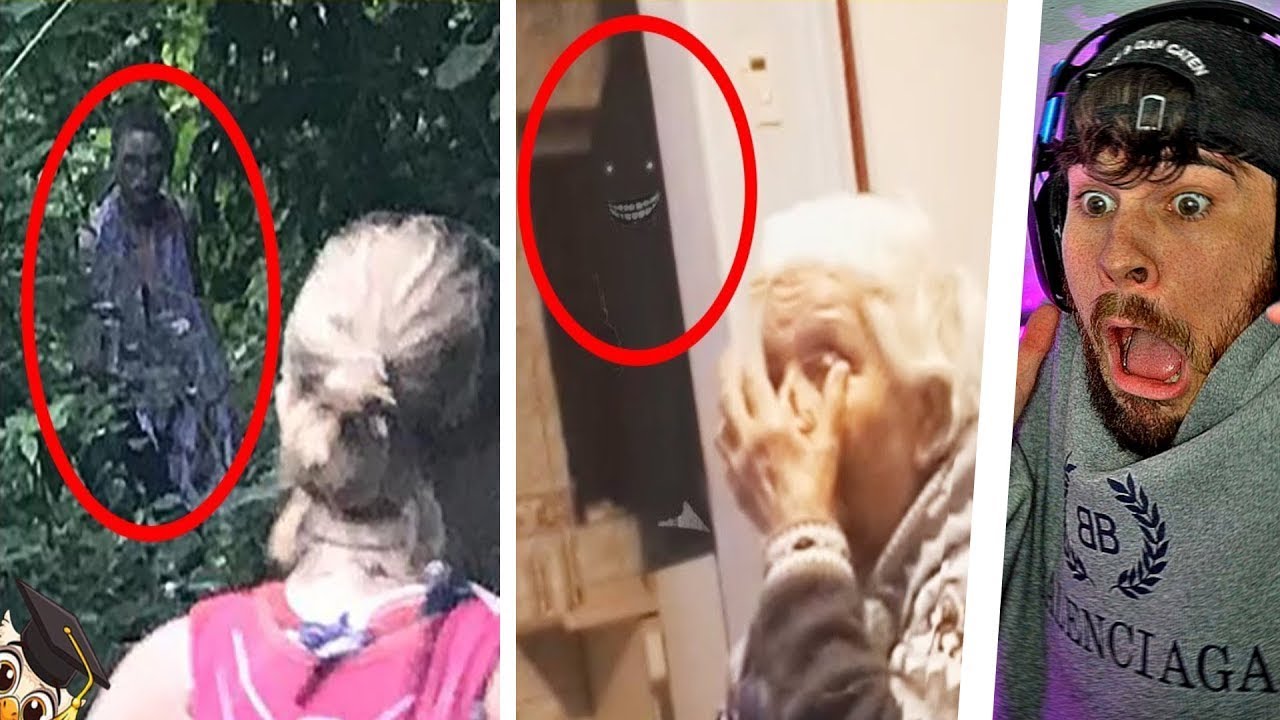 10 ECHTE Geister auf KAMERA gefilmt - YouTube