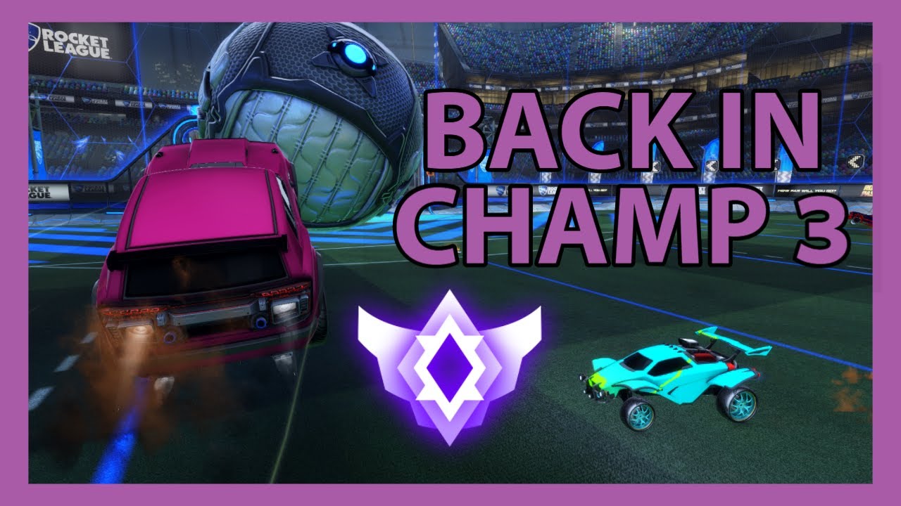 GETTING BACK INTO CHAMP 3 I Rocket League Champ 3 3v3 w/ Coms - YouTube