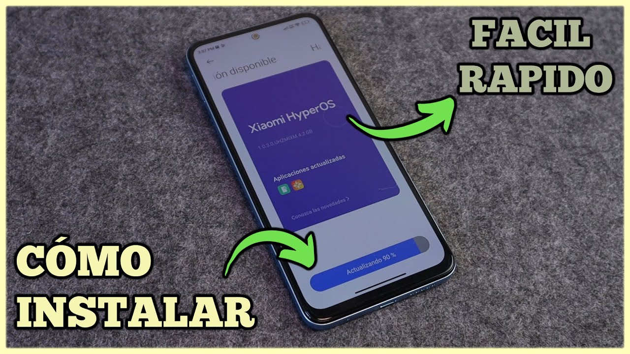 Cómo Instalar HyperOS Global Manualmente Sin Perder Garantía - YouTube