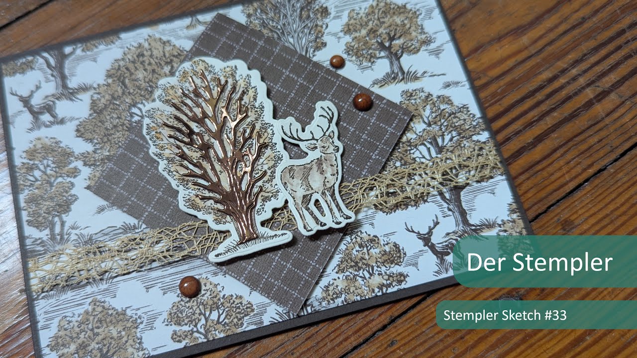 Stempler Sketch #33 feat. Autumn Trees | Der Stempler ~ Stampin Up ...