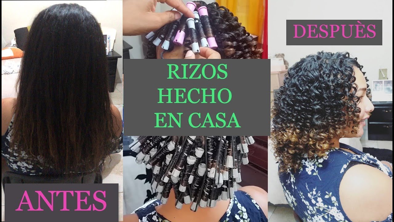 Rizos Hecho en Casa sin Calor para cabello Lacio/Afro/Rizado ...