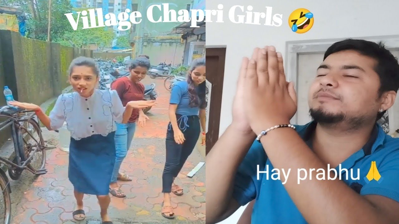 Village Chapri Girls 😂|| Funny video ||Chapri People ||Comedy Video ...