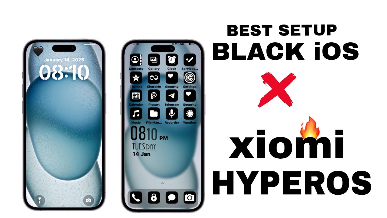 BEST BLACK IOS SETUP EVER 💀 APPLY NOW AND ENJOY🥶 - YouTube