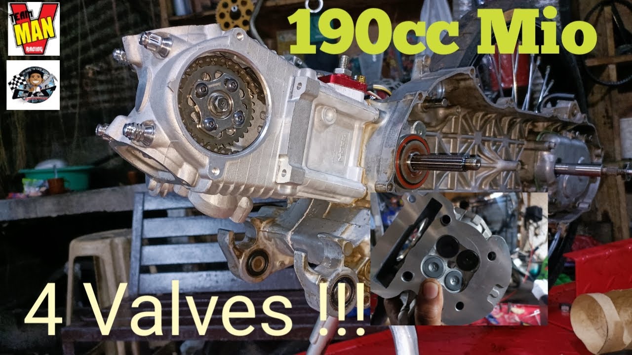 How to make mio 4 valves?na pang motor show😁 - YouTube