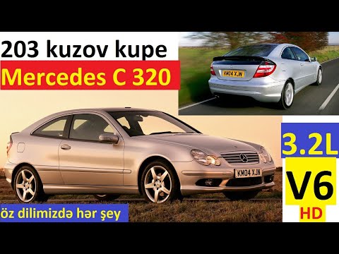 3.2L motor balaca kupedə: Mercedes-Benz C 320 Sportcoupe