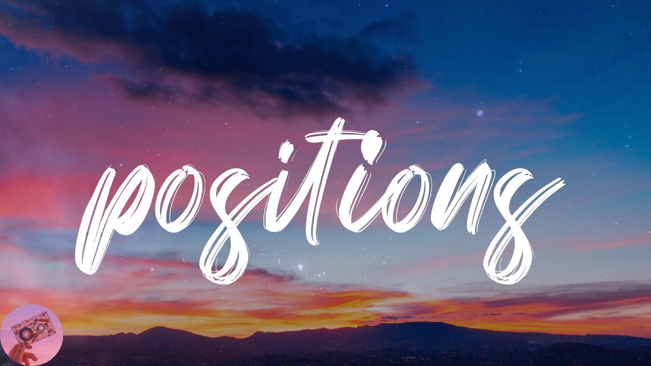 Ariana Grande - positions (Lyrics) - YouTube