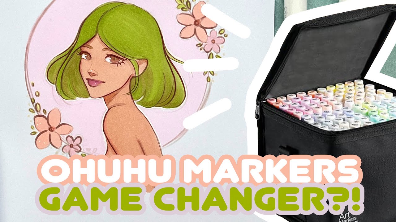 Are OHUHU Markers a Game Changer?! Trying Out Ohuhu Markers & First ...