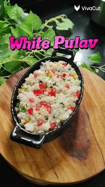 simple and Easy white pulav - YouTube