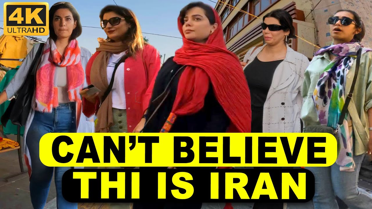 Iran Street Walking Tour in Tehran - Iran Walking Tour 🇮🇷 [4k] - YouTube