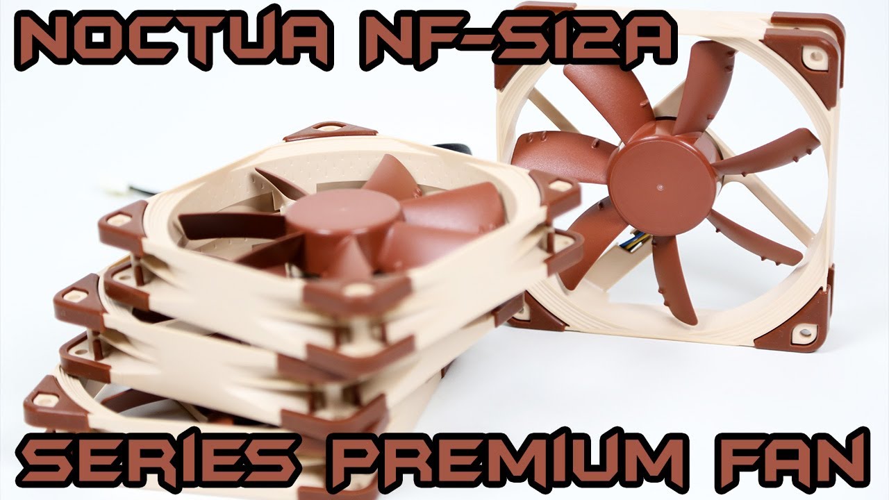 [Review] Noctua NF-S12A Series Premium Fan - Unboxing & Review (German ...