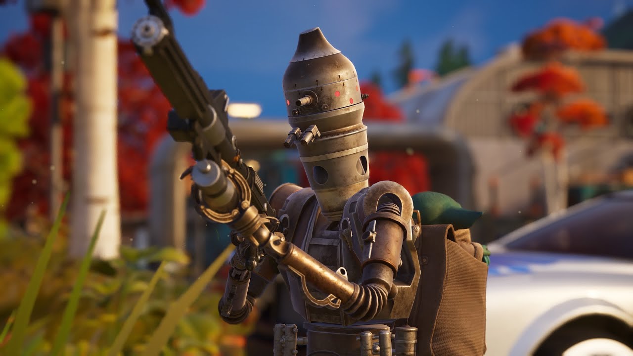 Fortnite IG-11 Showcase Gameplay - YouTube