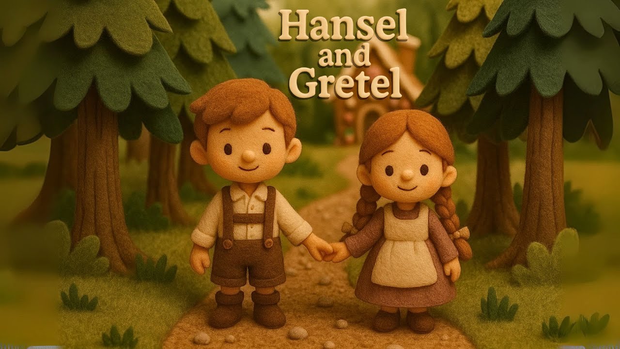 🌲 Hansel and Gretel – A Gentle Bedtime Fairy Tale for Kids 🍬 - YouTube