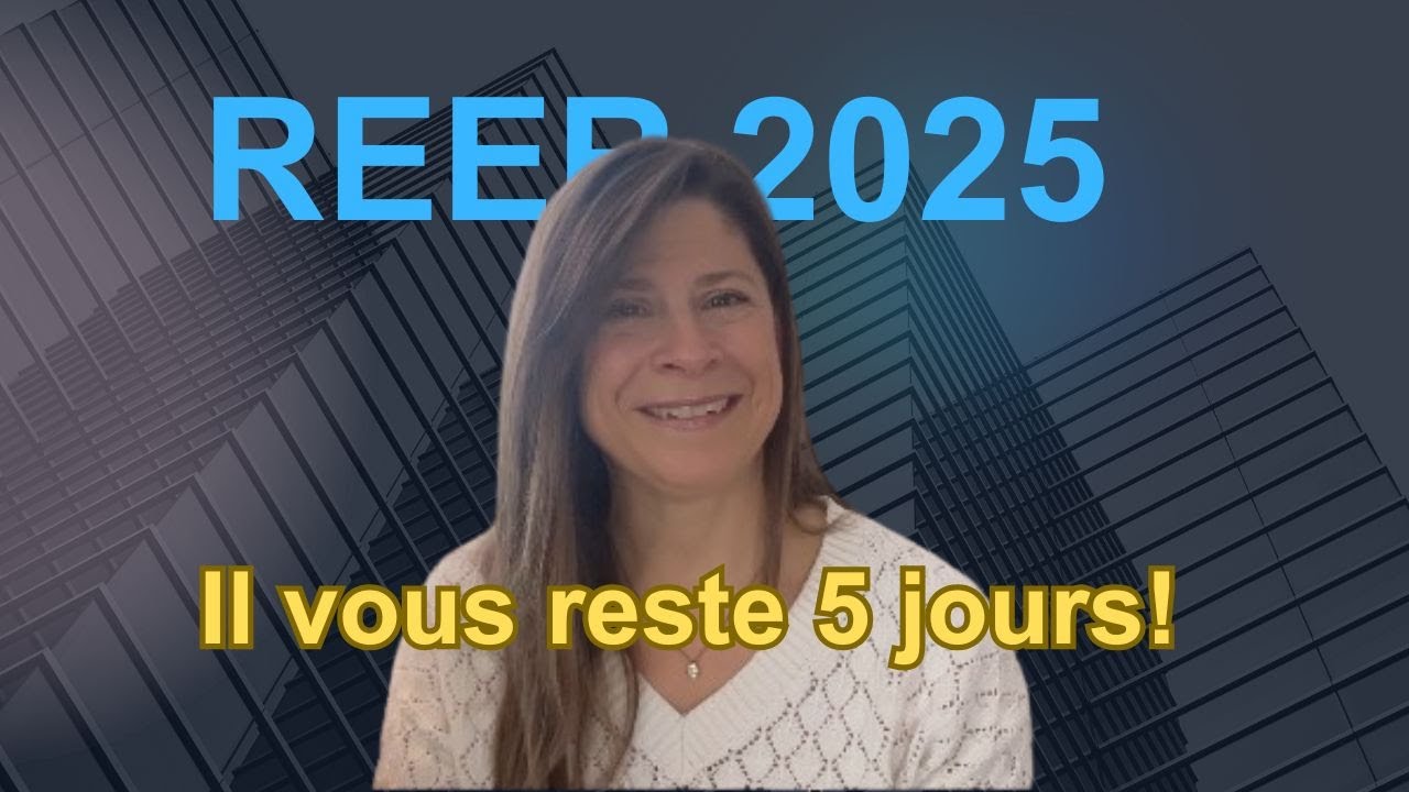 REER 225 : Il vous reste 5 jours ! - YouTube