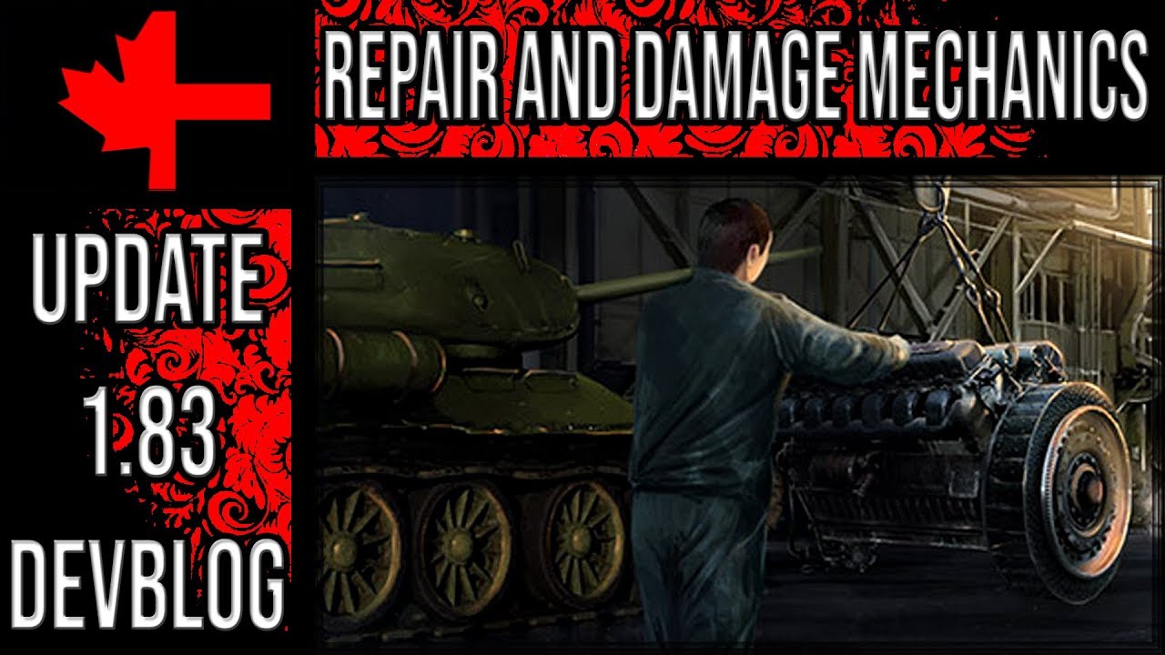 War Thunder - Devblog - New Repair and Damage Mechanics - YouTube