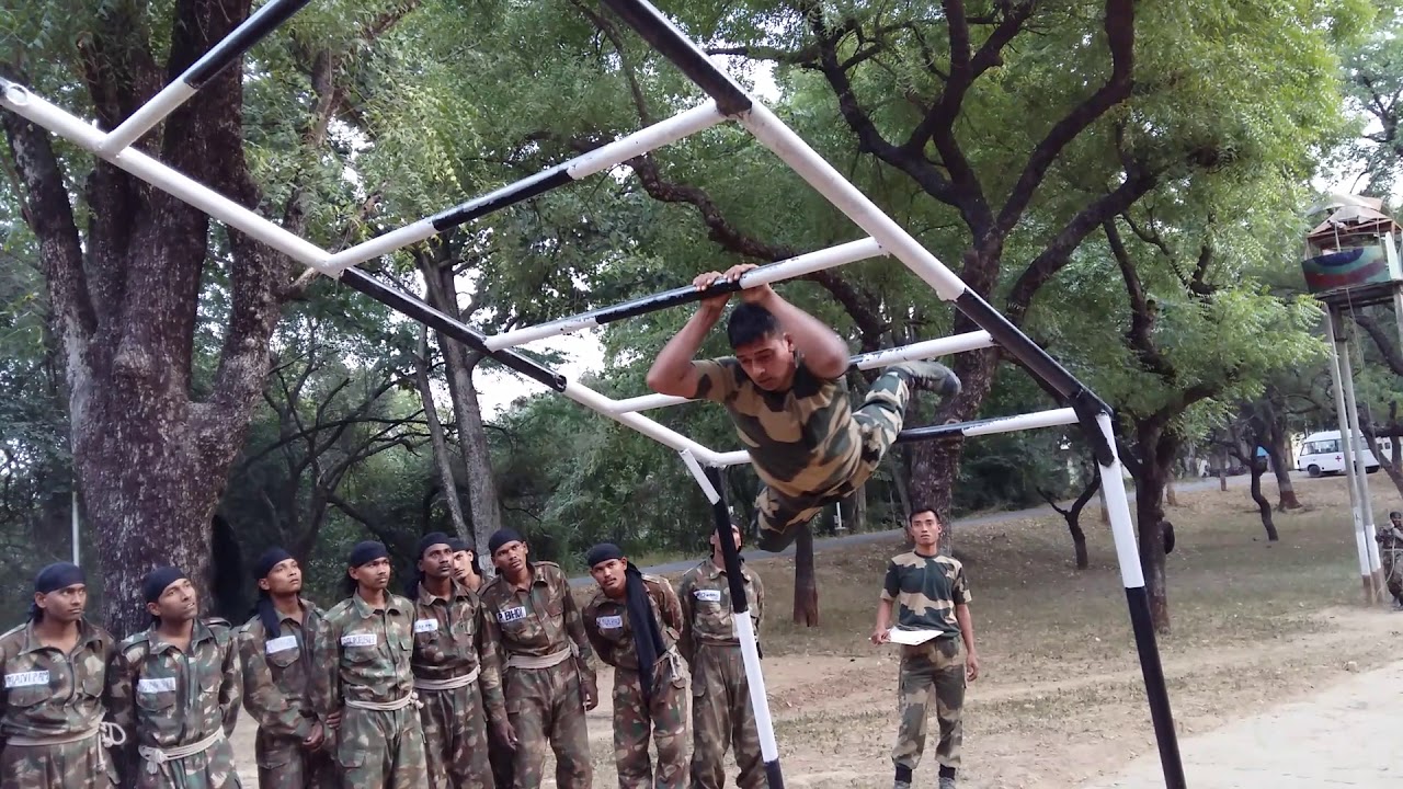BSF Commando training at STC T/PUR - YouTube