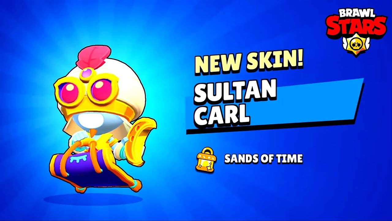 New Skin Sultan Carl || Brawl Stars - YouTube