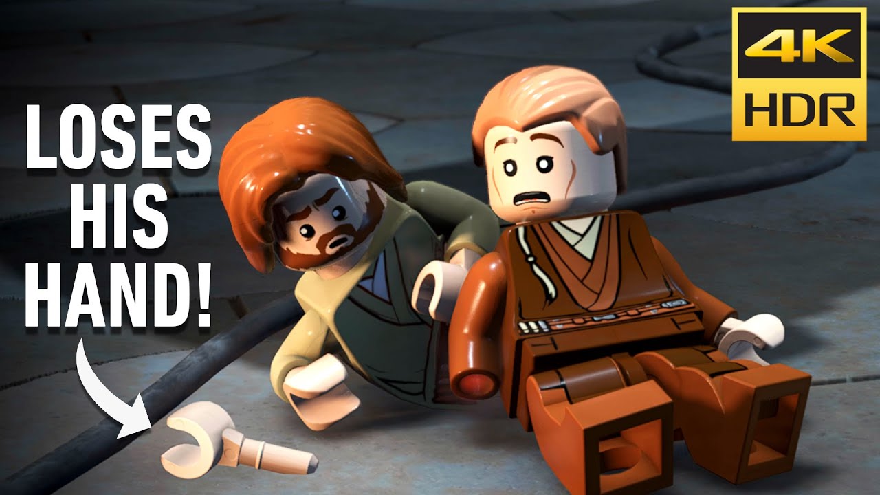 Anakin loses his Hand | Lego Star Wars The Skywalker Saga (with ...