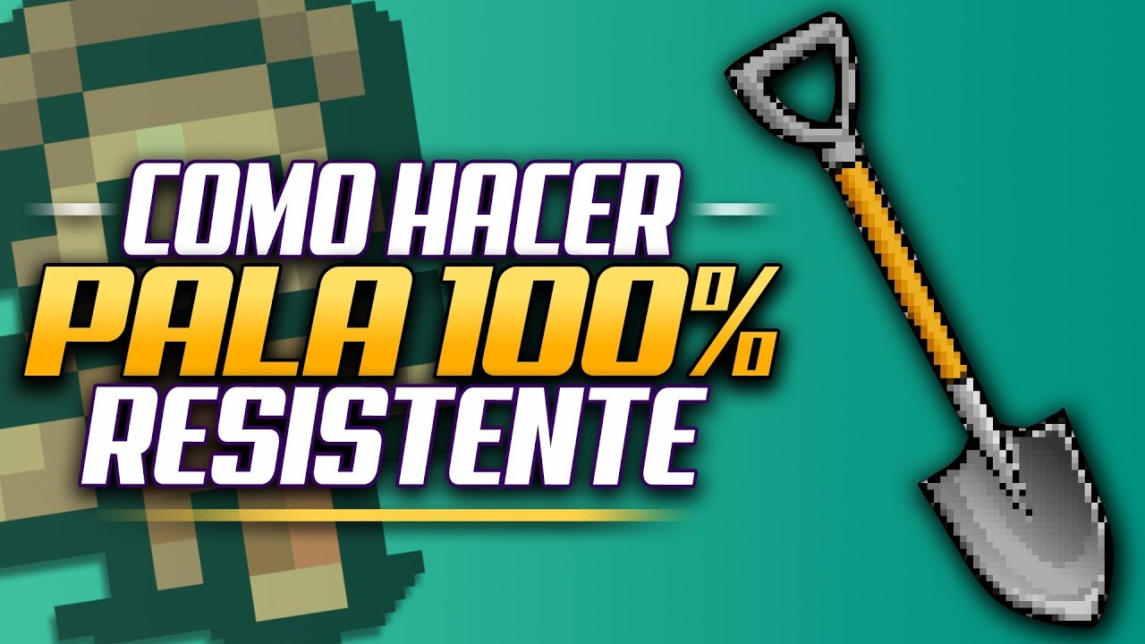 Como Hacer PALA 100% RESISTENTE - The Escapists Tutorial - YouTube