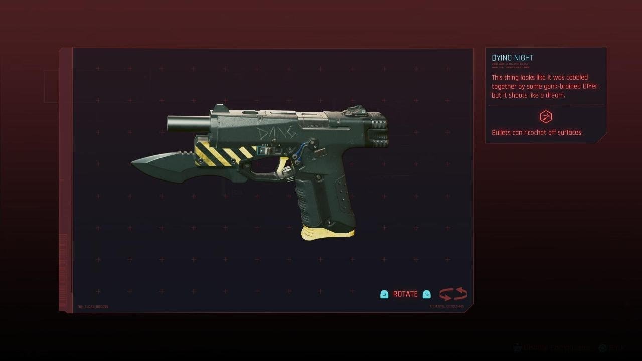 Cyberpunk 2077 update 2.1 dying night iconic power pistol gameplay ...