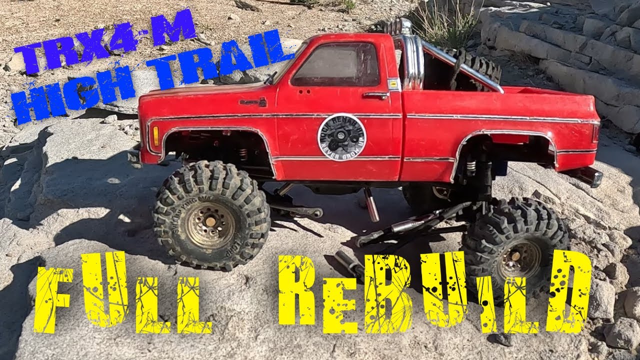 TRX4-M High Trail K10 Carbon Frame Upgrade! - YouTube