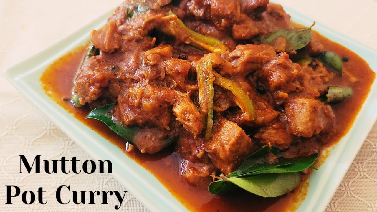 Mutton Pot Curry/ Manchatti Mutton Curry - YouTube