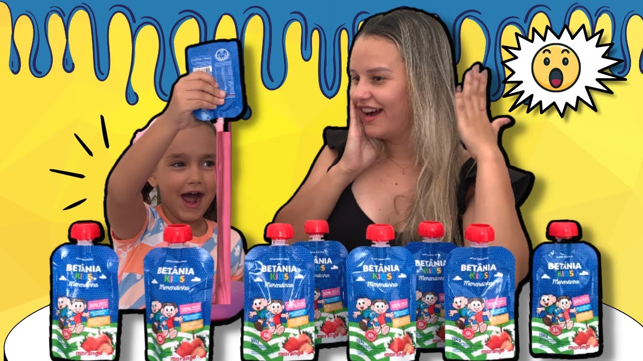 NÃO ESCOLHA O DANONE ERRADO TURMA DA MÔNICA | ★ SLIME CHALLENGE ★ - YouTube