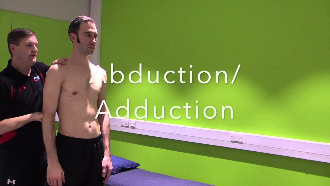 Bucks New University Shoulder Passive Movements - year 1 SL442 - YouTube
