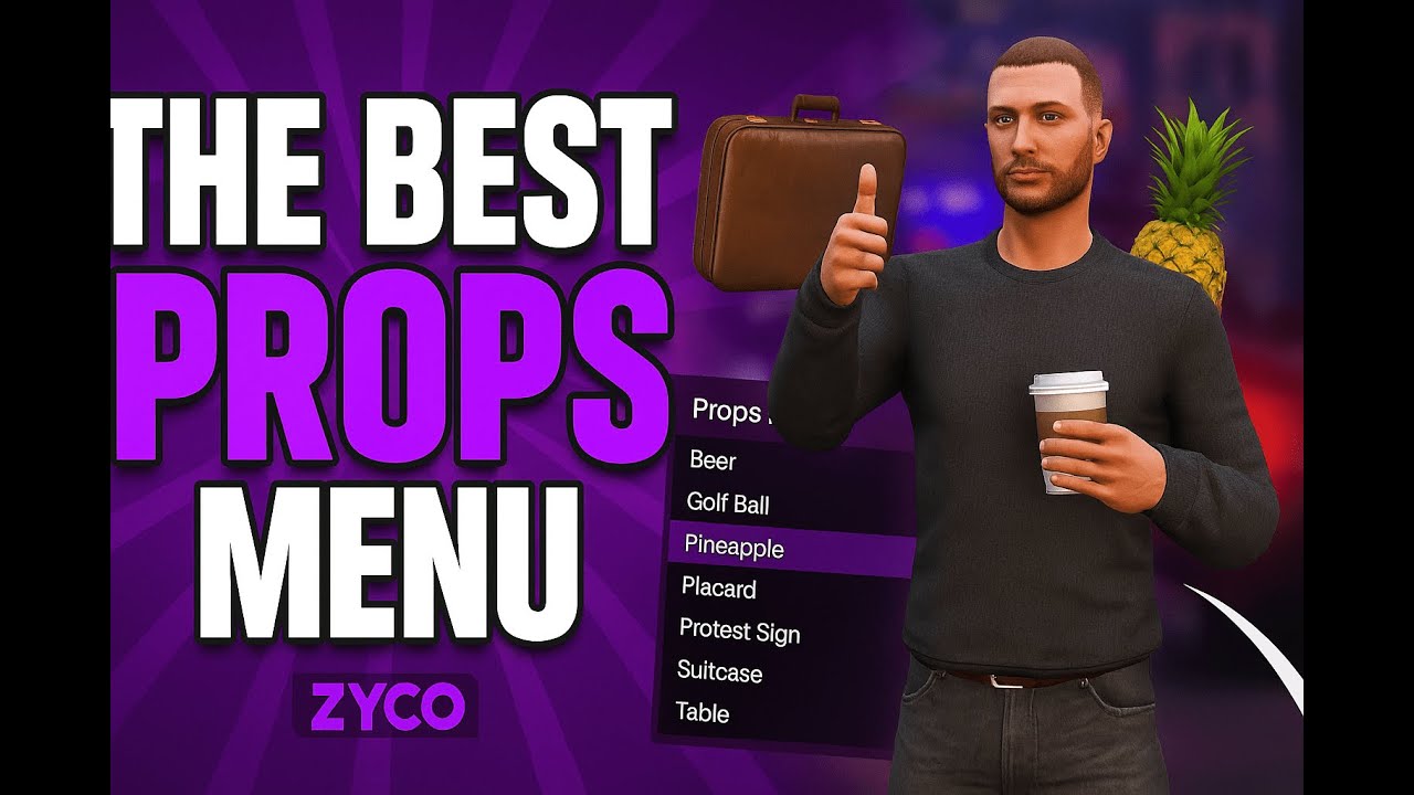 FIVEM SCRIPT PROPS MENU (gizmo + props custom) - YouTube