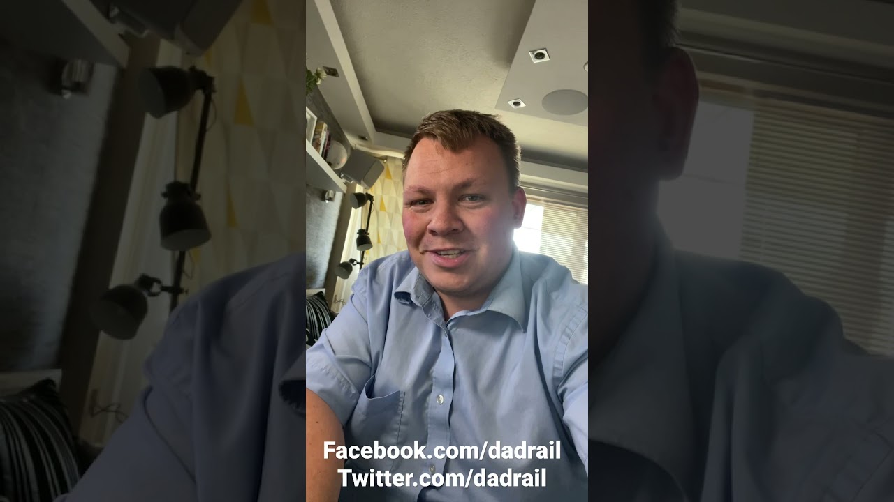 Dad rails first short - YouTube