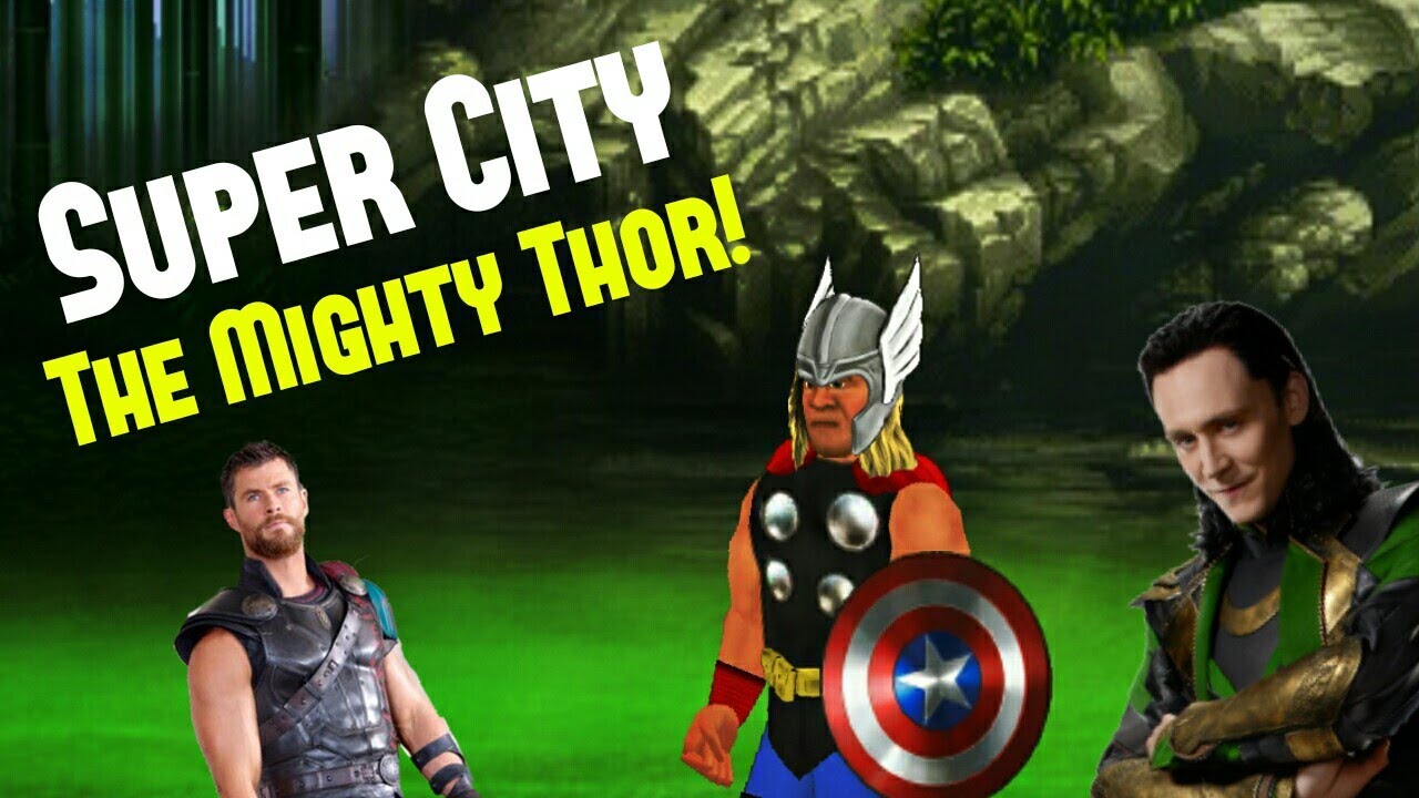 Super City | The Mighty Thor Vs The GI Joe - YouTube