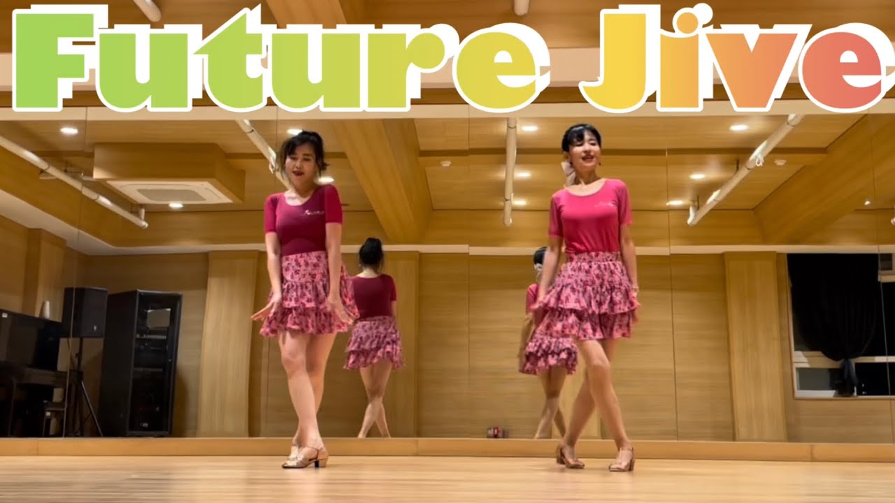 Future Jive / 신나는 초중급 자이브 Improver line dance - YouTube