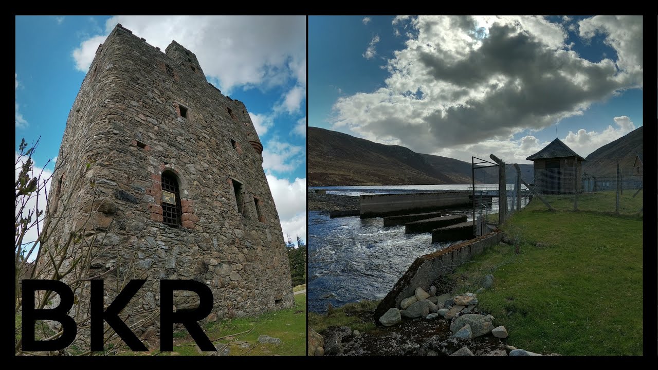Invermark Castle - Loch Lee Reservoir - Scotland - YouTube