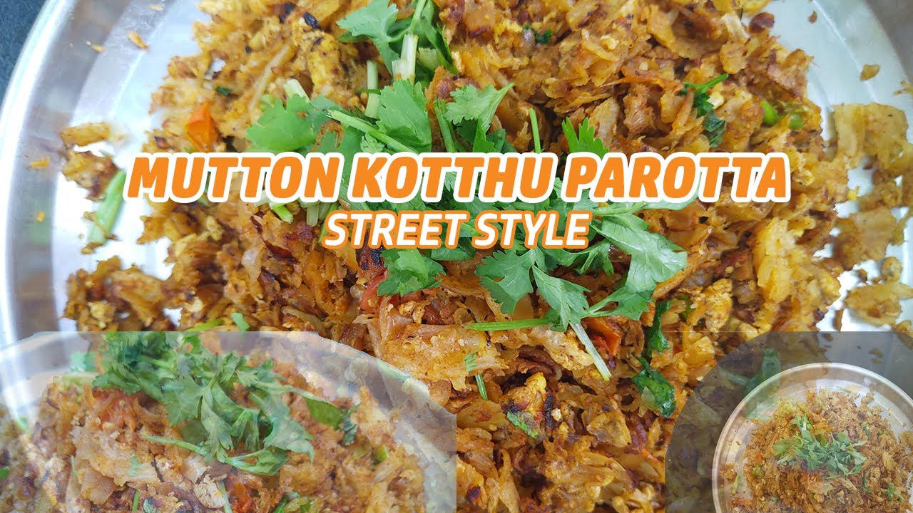 MUTTON KOTHU PAROTTA | STREET FOOD | URBANE COOKING | MEDIAJOCKEY - YouTube