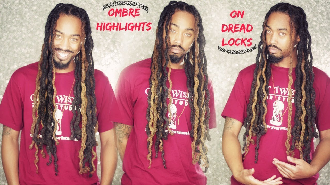 💋HOW TO Ombre Highlights 4 Dreadlocks Tutorial - YouTube